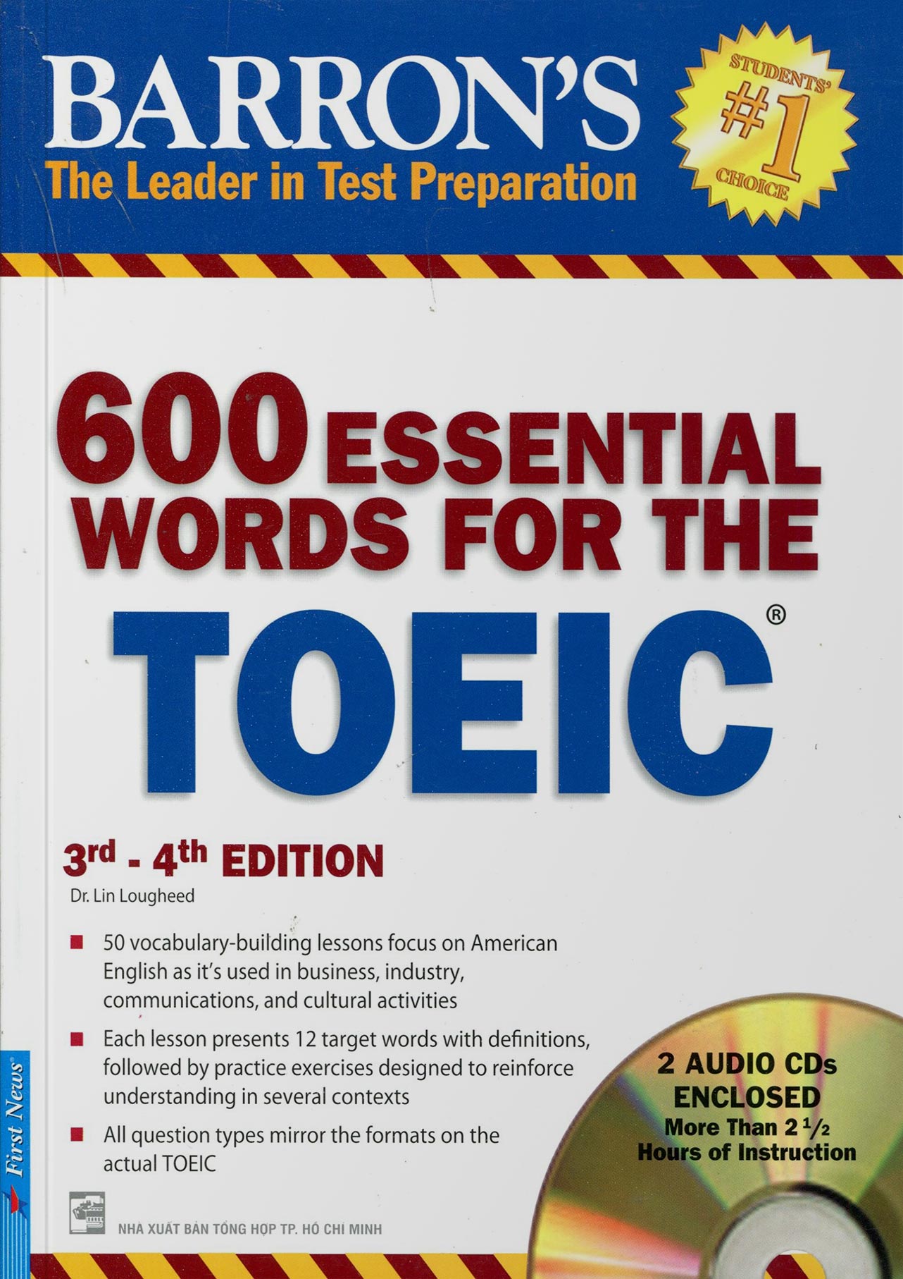 Barron's 600 Essential Words For The TOEIC - Trung tâm EASY EDU